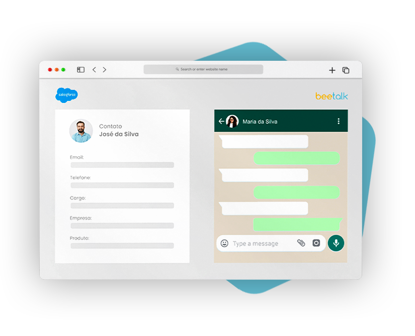 beeTalk + Salesforce – Beecloud